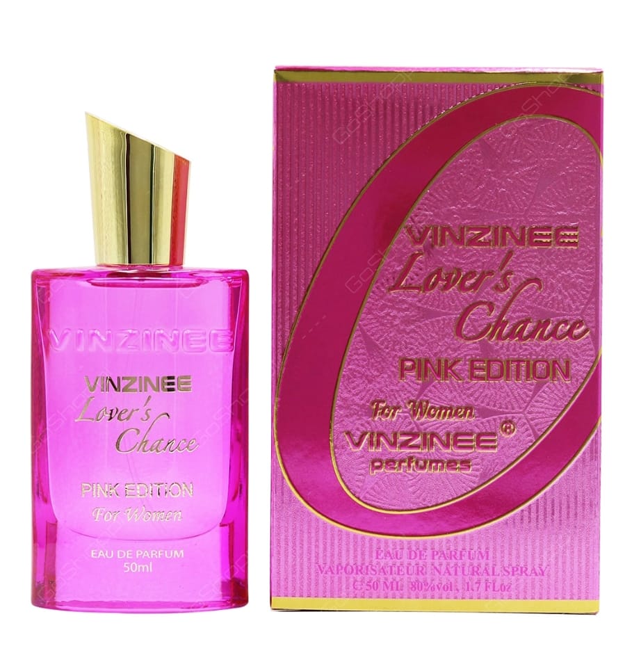 NEW Vinzinee Lovers Chance Pink Edition 50ml | Monae Store